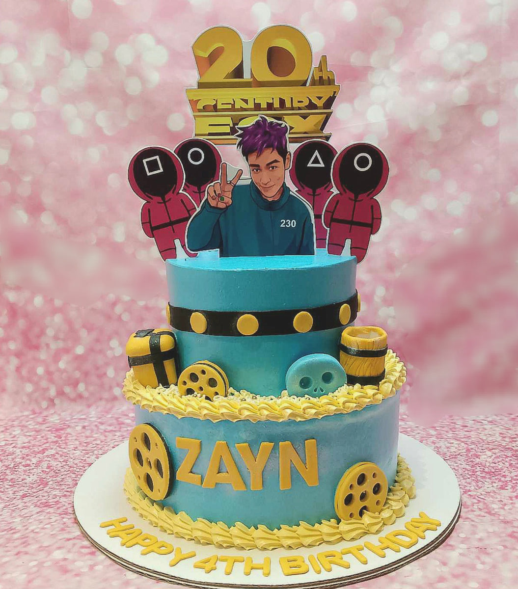 SquidGame Cake - 2001 – Cakes and Memories Bakeshop