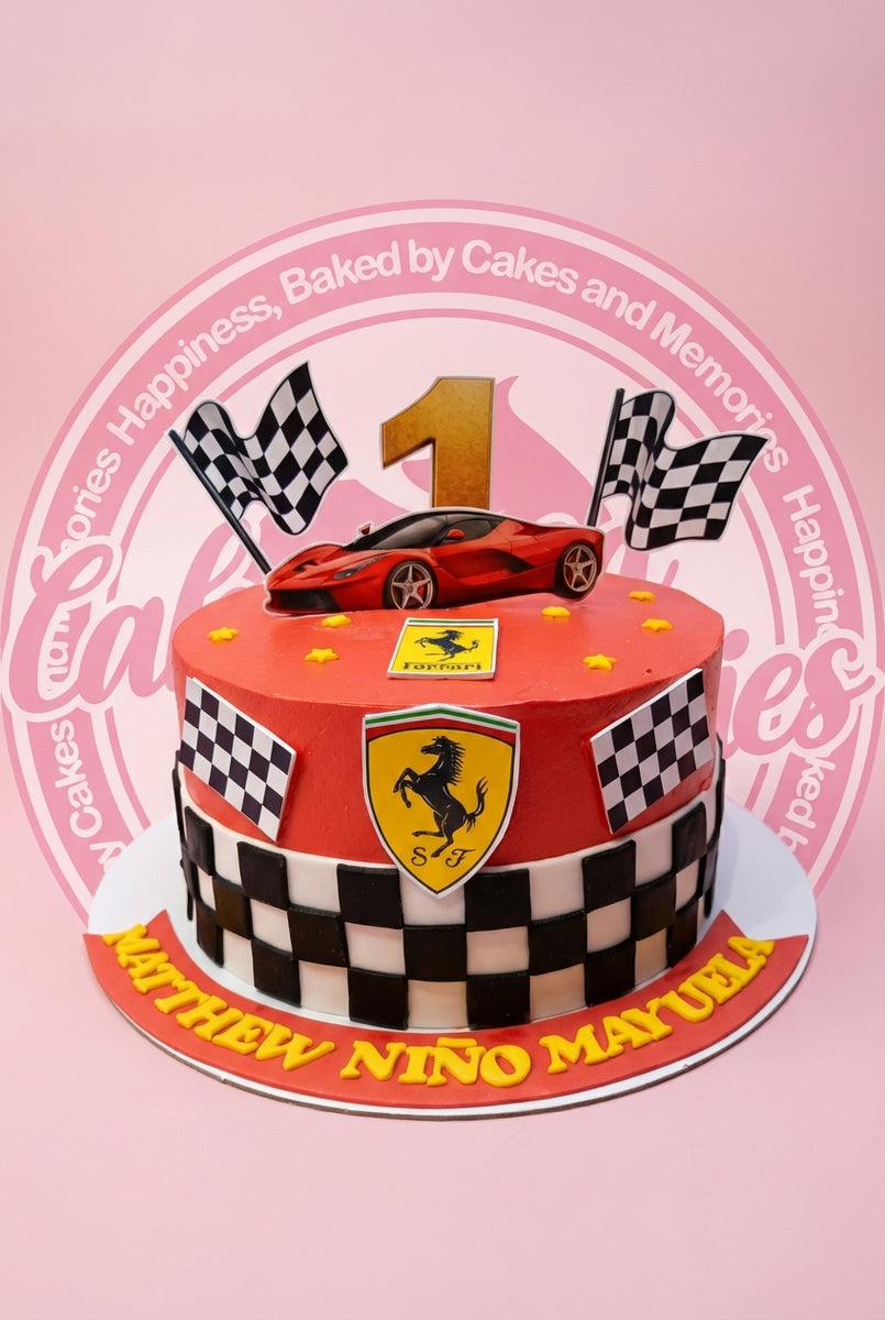 Ferrari Cake - 1002 – Cakes and Memories Bakeshop