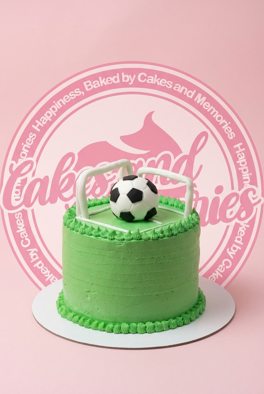 Soccer Cake - 1120 – Cakes and Memories Bakeshop