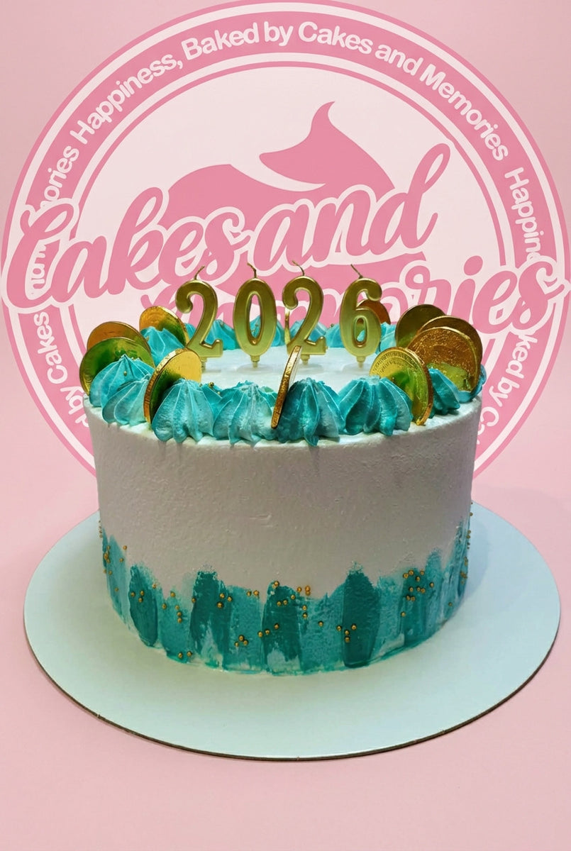 New Year Cake - 1107 – Cakes and Memories Bakeshop