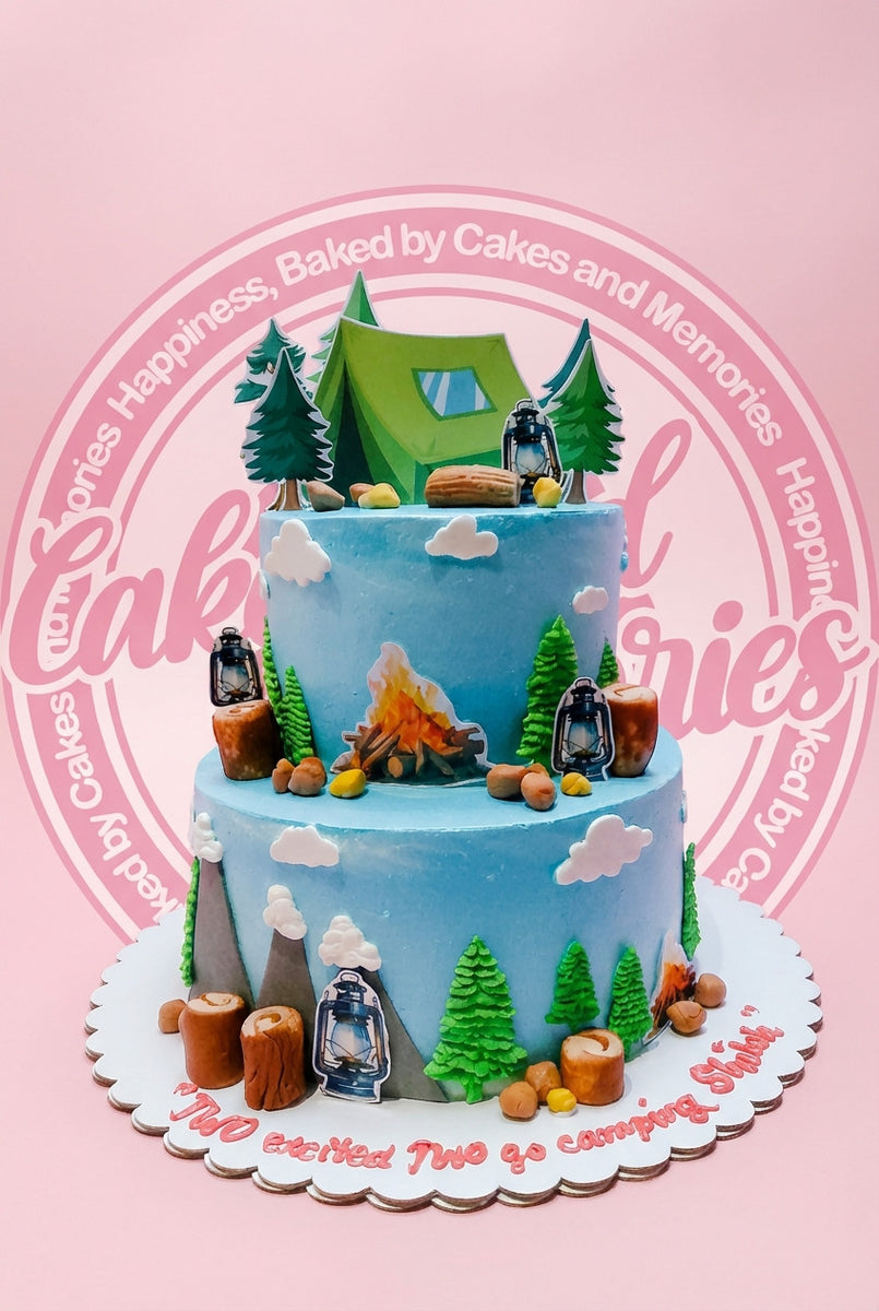 Camping Cake - 2001 – Cakes and Memories Bakeshop