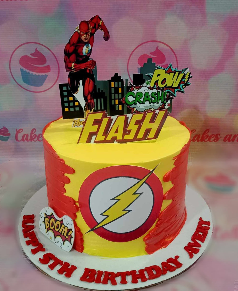 Justice League Cake - 1102 – Cakes and Memories Bakeshop