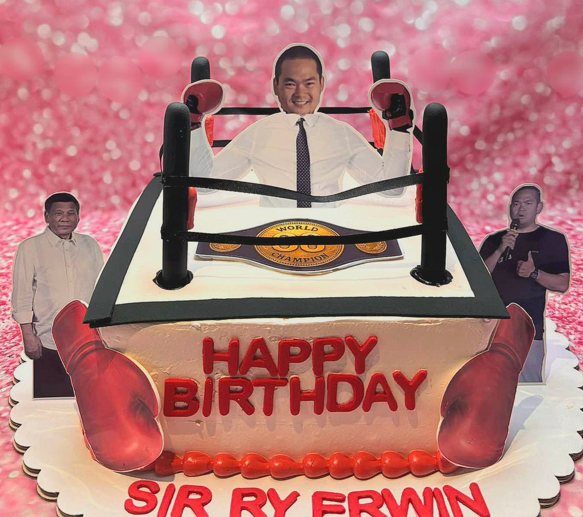 Boxing Cake - 5001 – Cakes and Memories Bakeshop