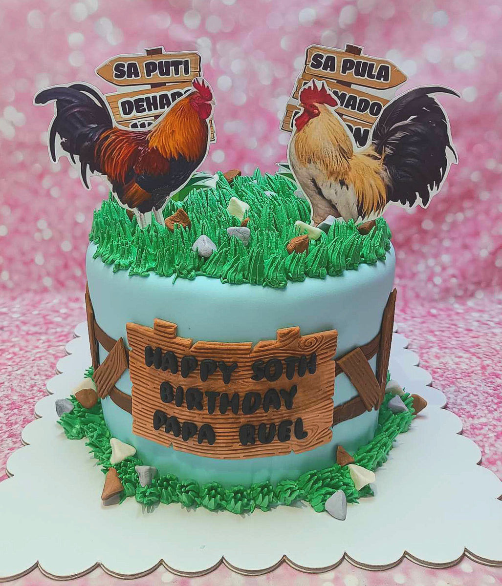 Rooster Cake - 1113 – Cakes and Memories Bakeshop