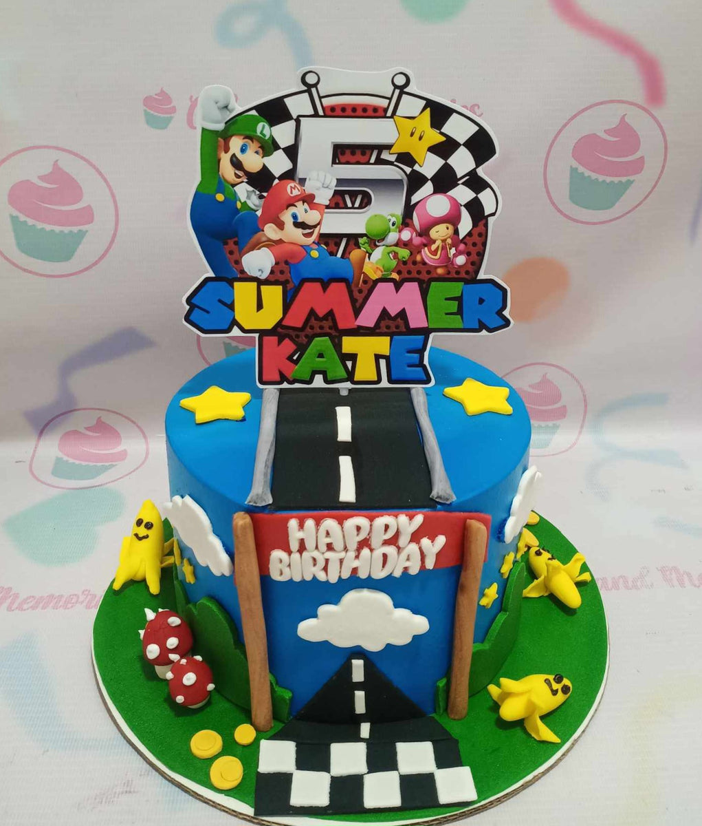 Super Mario Cake - 1113 – Cakes and Memories Bakeshop