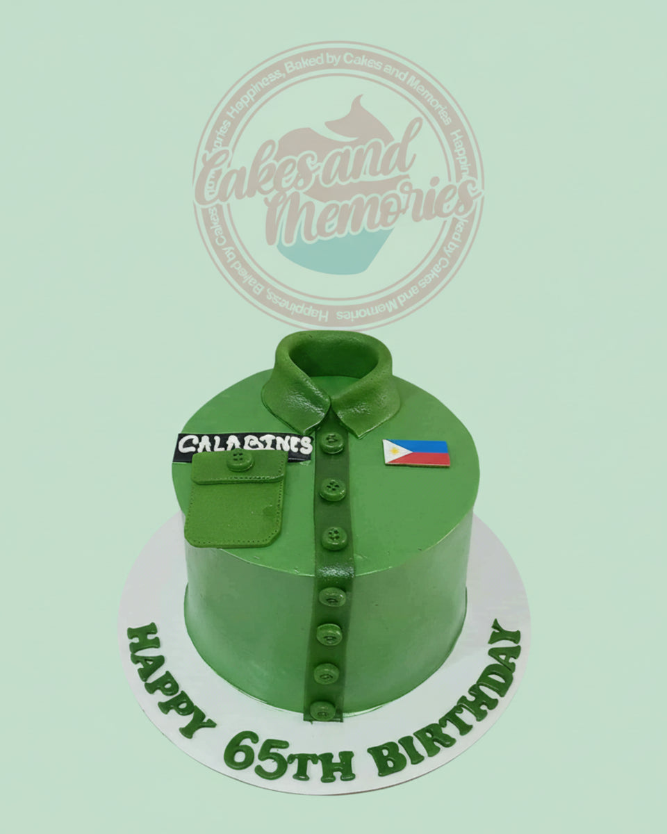 Military Cake - 1133 – Cakes and Memories Bakeshop