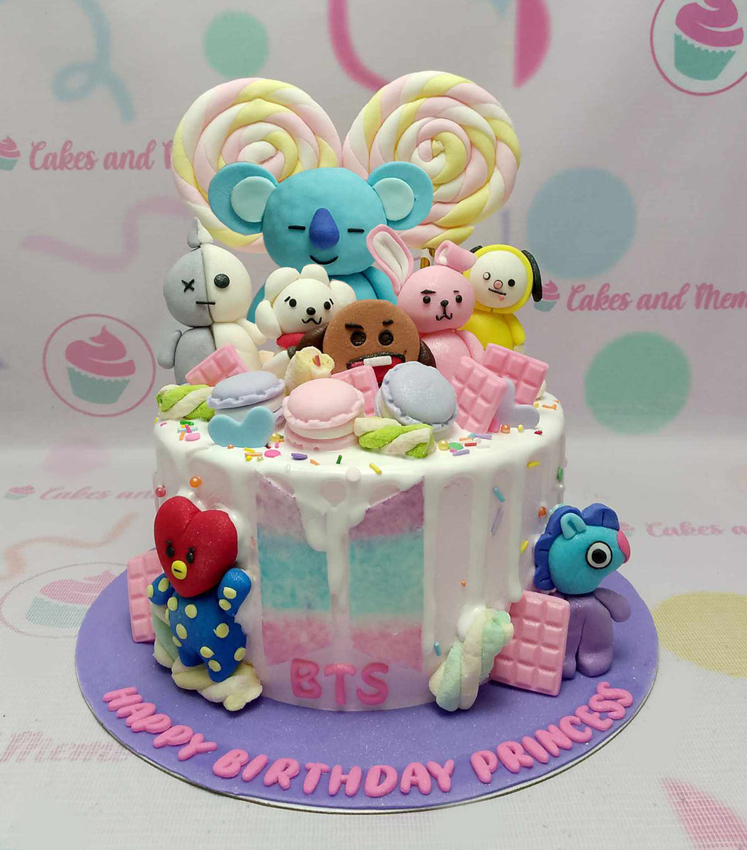 BTS Cake - 1162 – Cakes and Memories Bakeshop