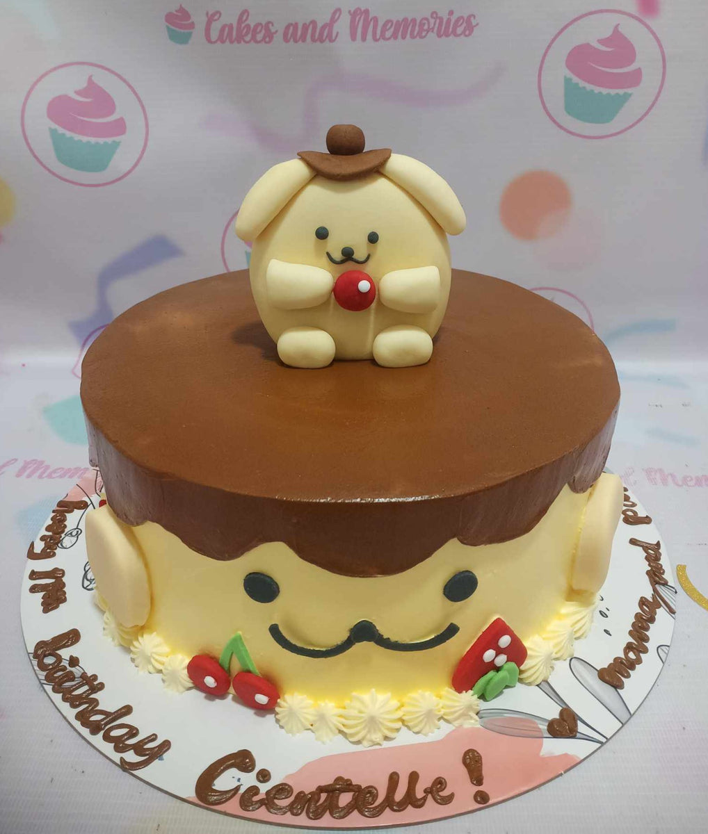 Pompompurin Cake - 1001 – Cakes and Memories Bakeshop