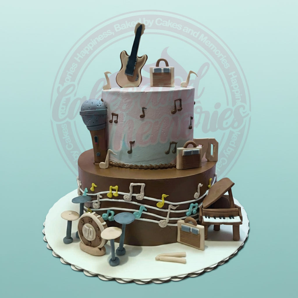 Music Cake - 2212 – Cakes and Memories Bakeshop