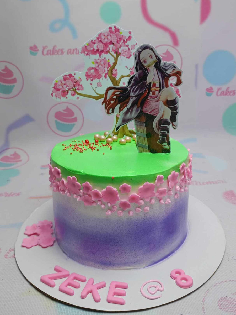 Demon Slayer Cake - 1110 – Cakes and Memories Bakeshop