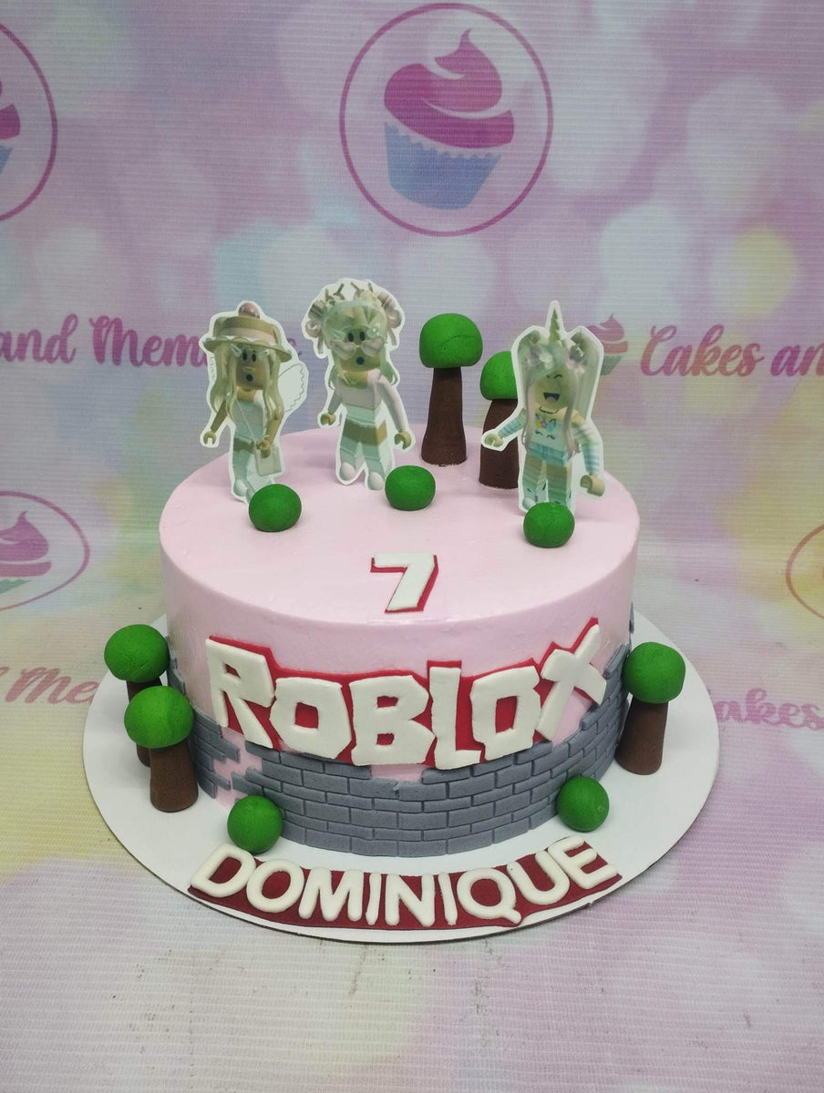 Roblox Cake - 1180 – Cakes and Memories Bakeshop