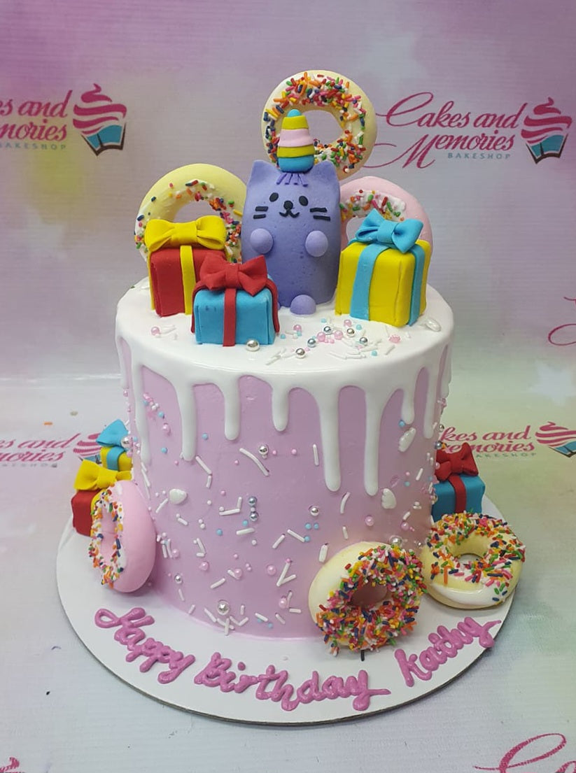 Cat Cake - 1114 – Cakes and Memories Bakeshop