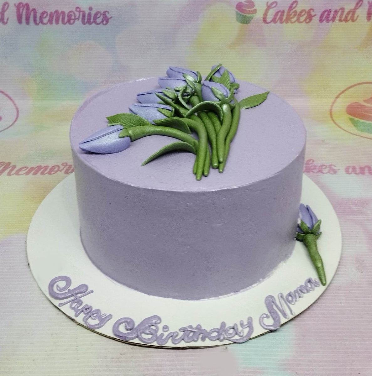 Floral Cake - 1326 – Cakes and Memories Bakeshop