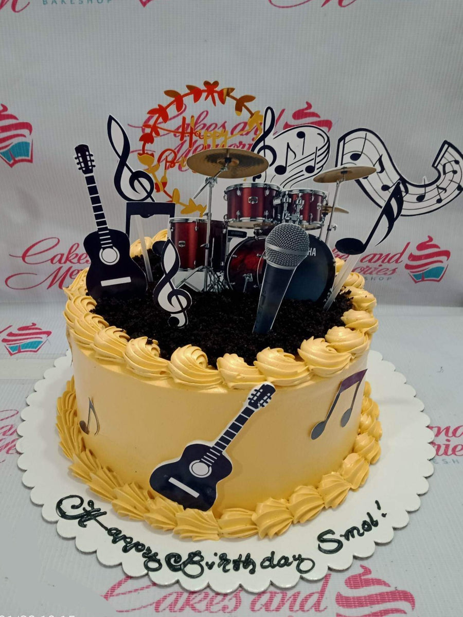 Music Cake - 1135 – Cakes and Memories Bakeshop