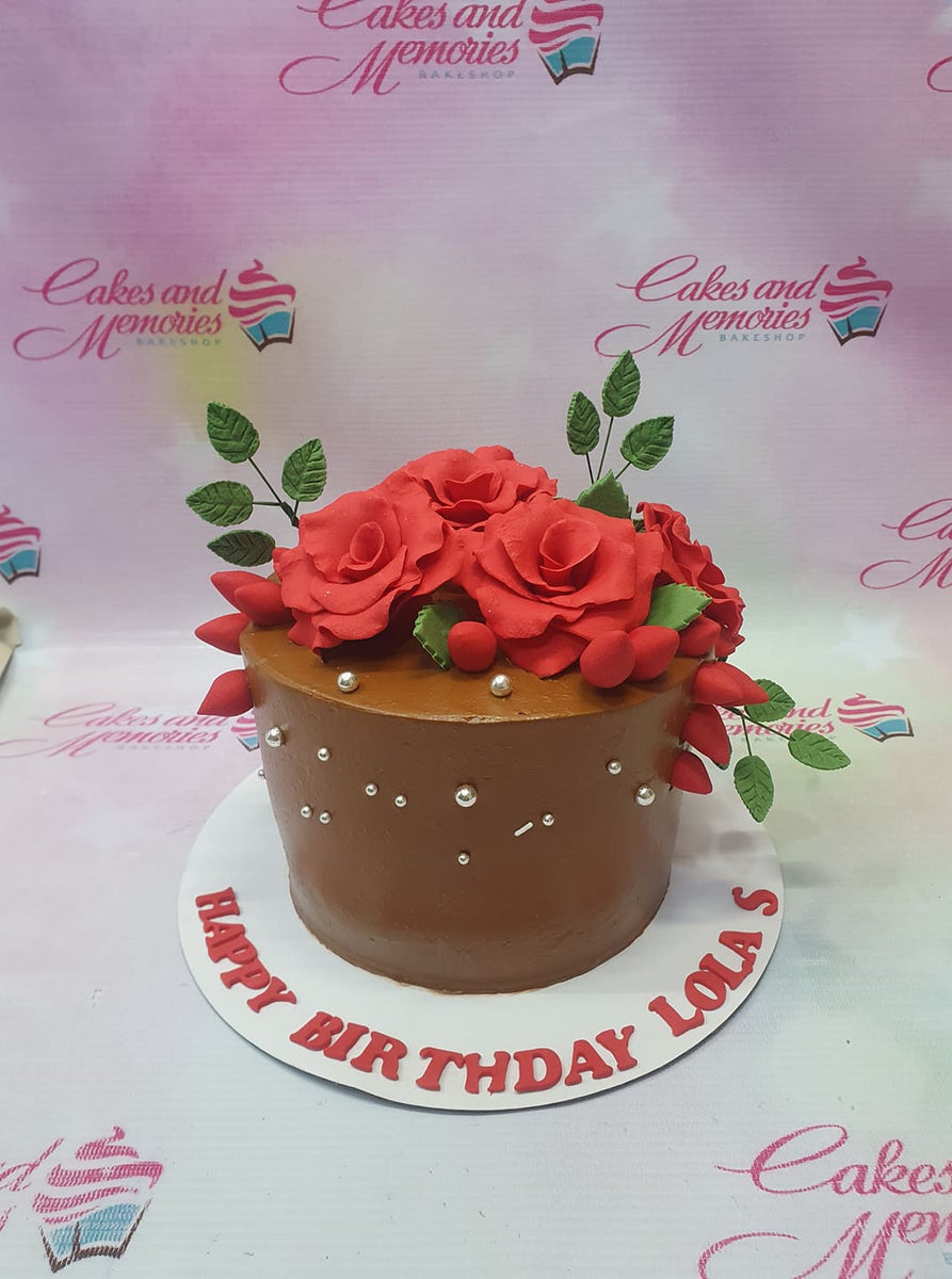 Floral Cake - 1333 – Cakes and Memories Bakeshop