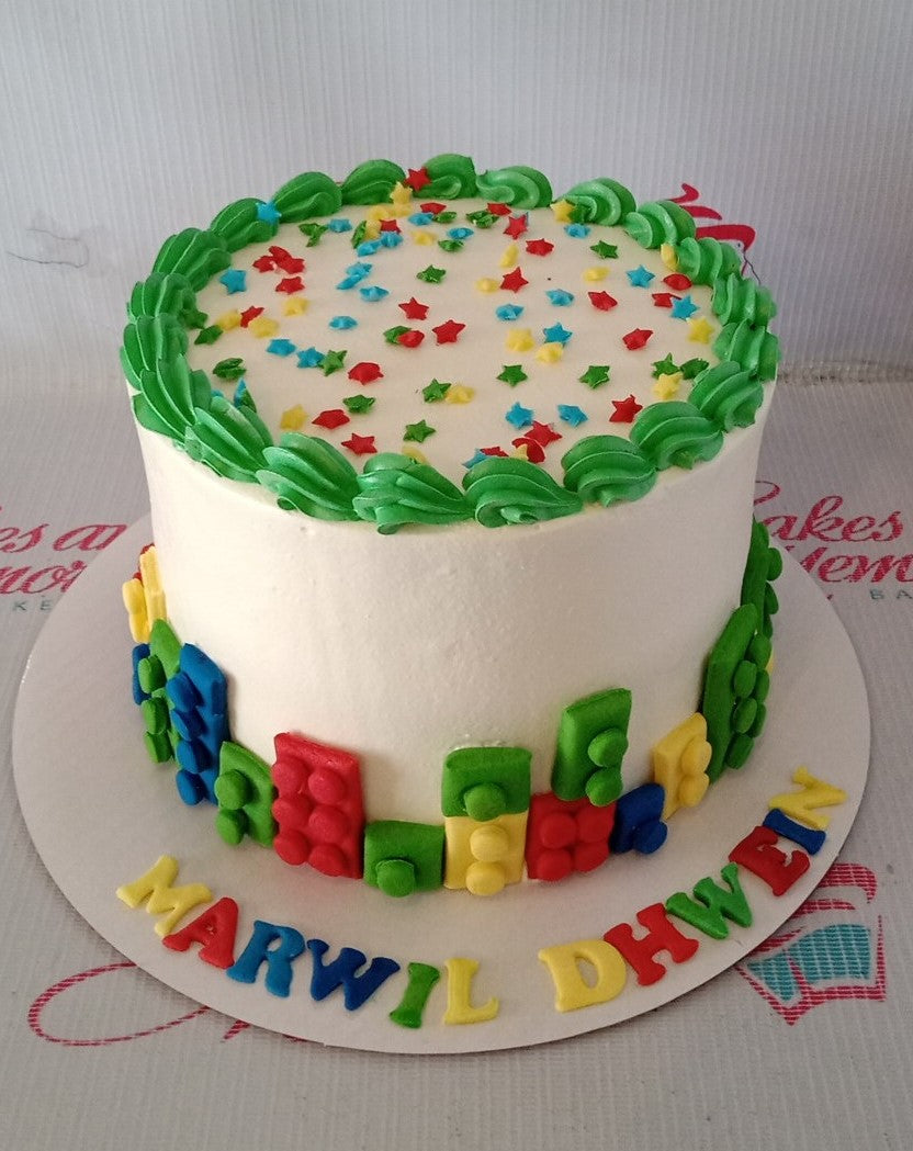Lego Cake - 1124 – Cakes and Memories Bakeshop