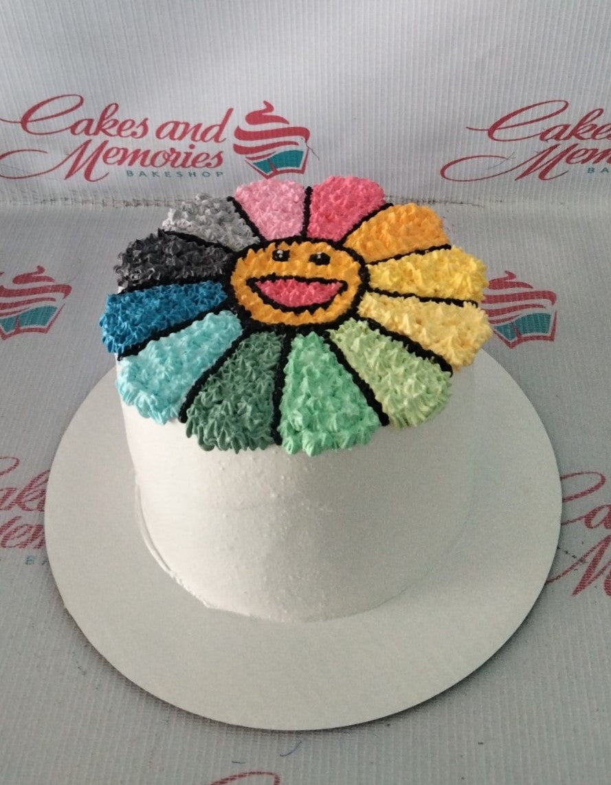 Sunflower Cake - 1127 – Cakes and Memories Bakeshop
