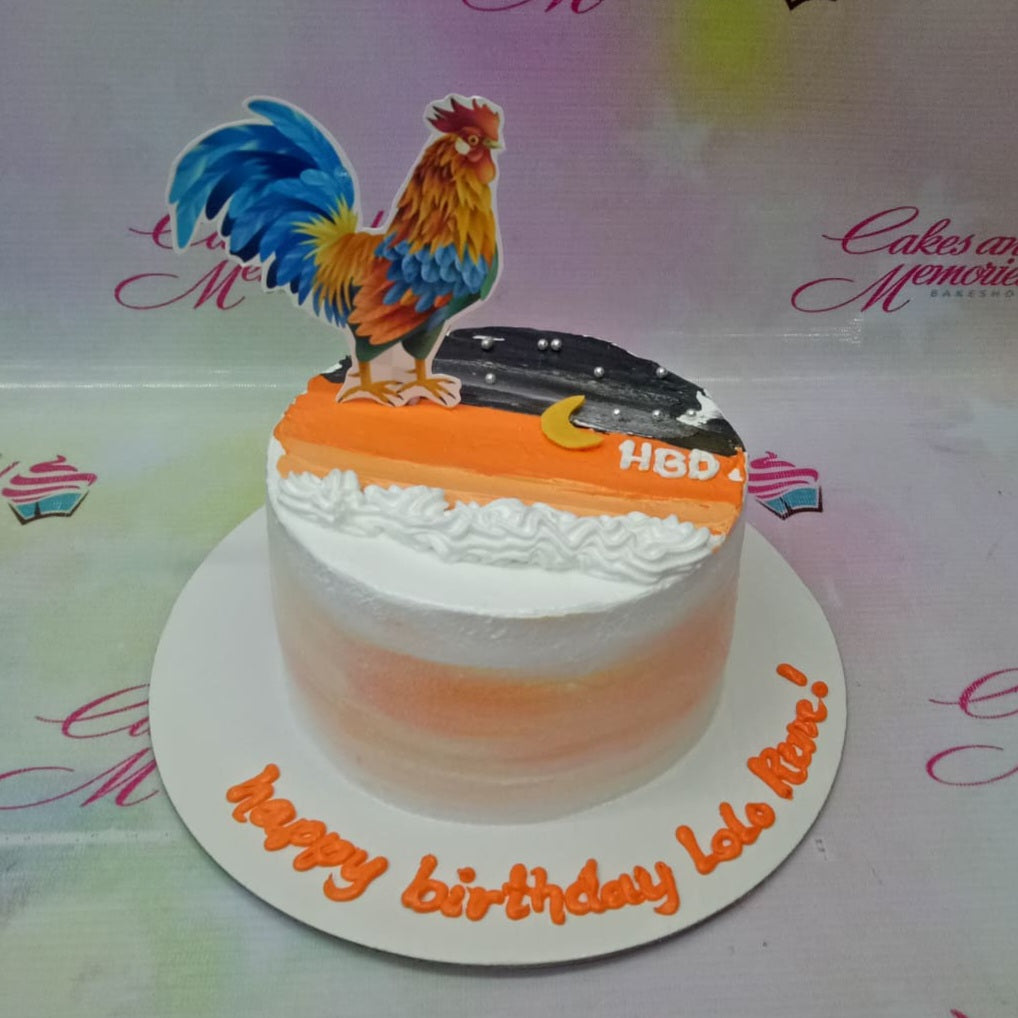 Rooster Cake - 1112 – Cakes and Memories Bakeshop