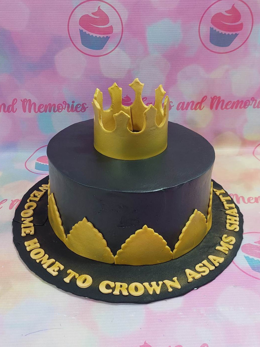 Crown Cake - 1141 – Cakes and Memories Bakeshop