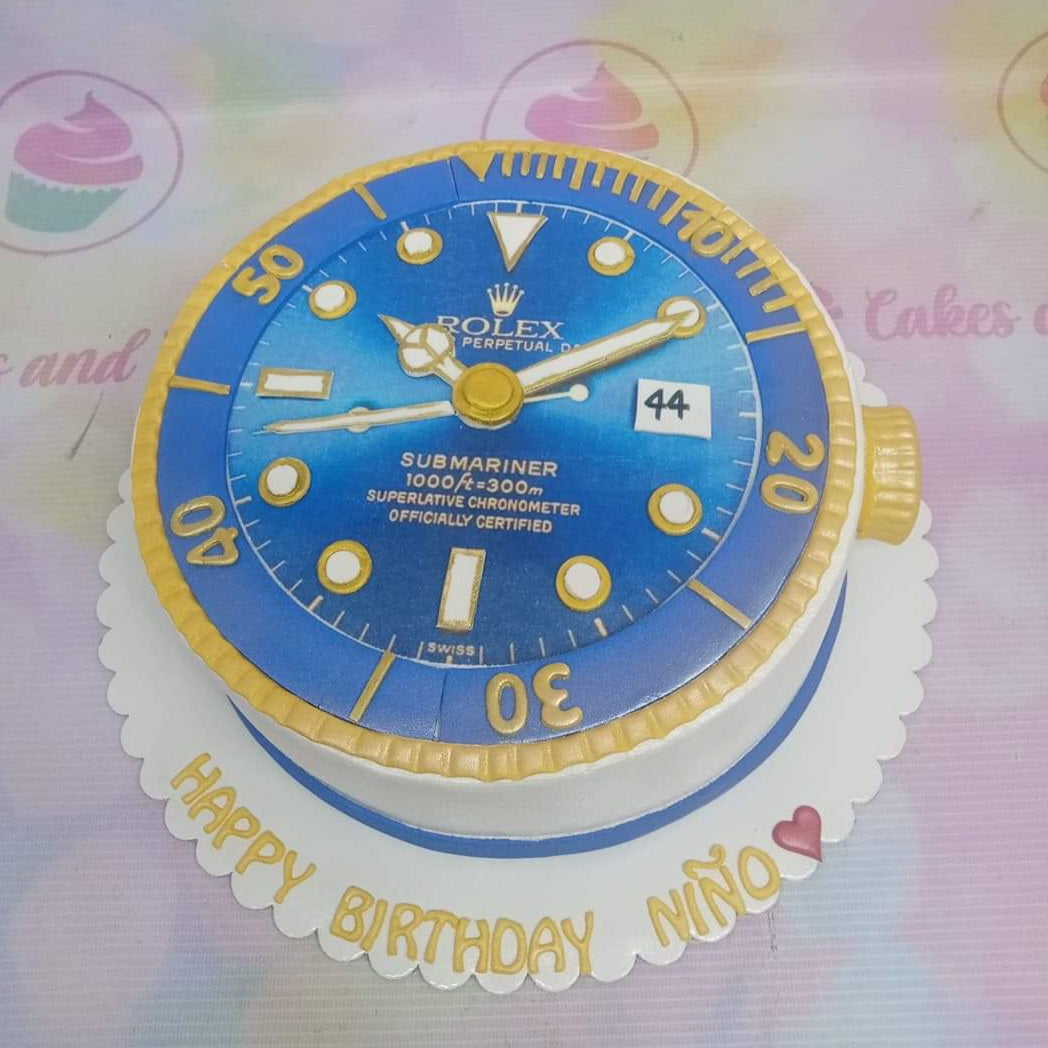 Watch Cake - 1104 – Cakes and Memories Bakeshop