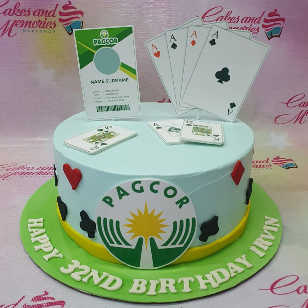 Cards Cake - 1112 – Cakes and Memories Bakeshop