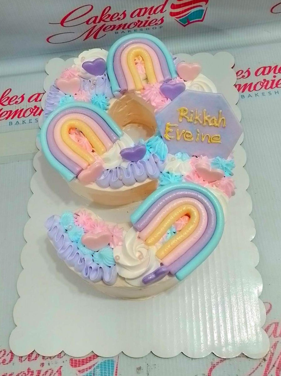 Rainbow Cake - 5001 – Cakes and Memories Bakeshop