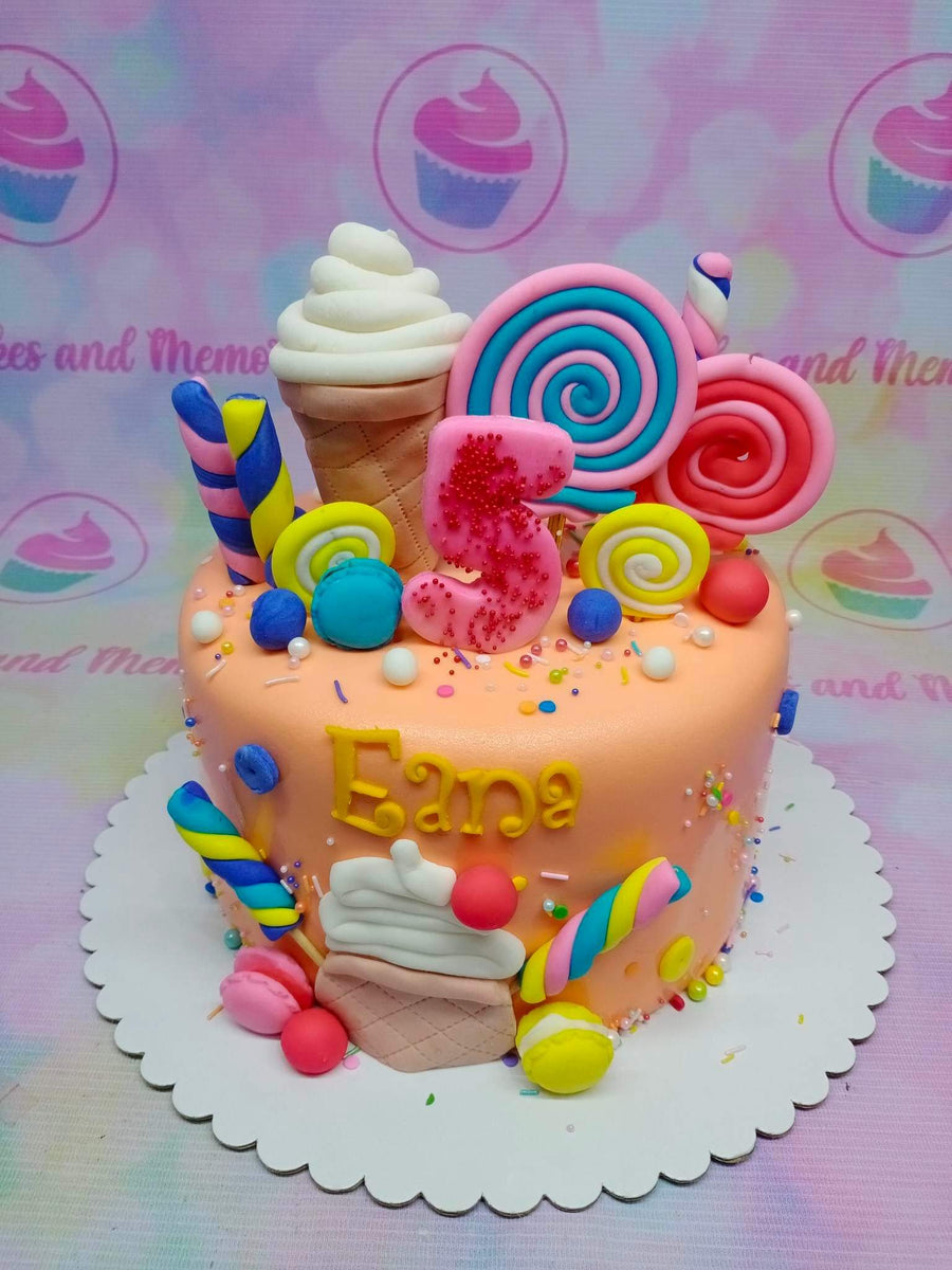 Candyland Cake - 1173 – Cakes and Memories Bakeshop
