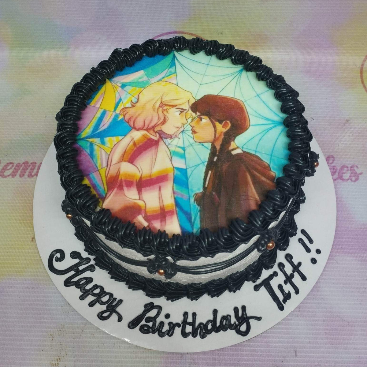 Addams Family Cake - 6401 – Cakes and Memories Bakeshop