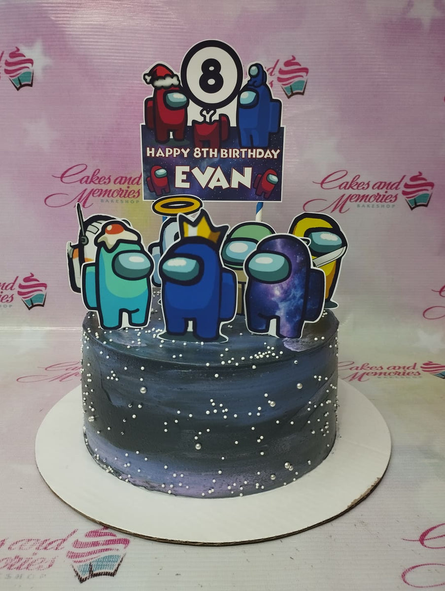 Among us Cake - 1120 – Cakes and Memories Bakeshop