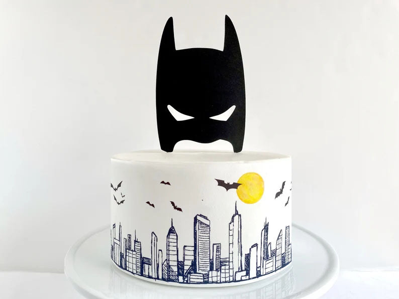 Batman Cake - 1117 – Cakes and Memories Bakeshop