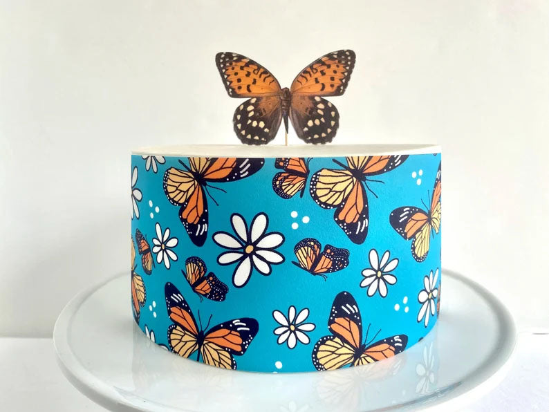 Butterflies Cake - 1135 – Cakes and Memories Bakeshop