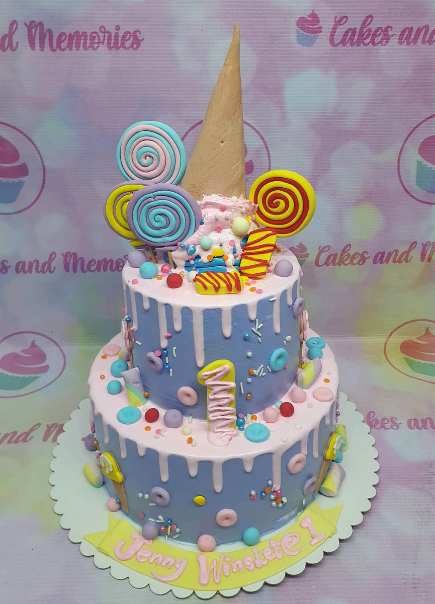 Candyland Cake - 2232 – Cakes and Memories Bakeshop