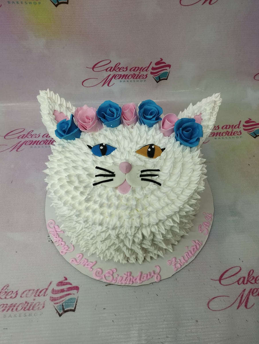 Cat Cake - 1108 – Cakes and Memories Bakeshop
