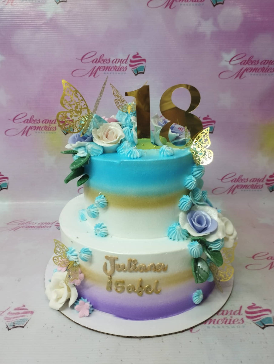 Debut Cake - 2303 – Cakes and Memories Bakeshop