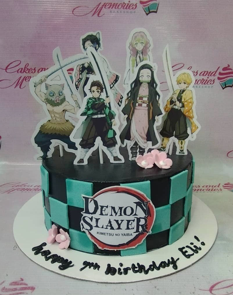 Demon Slayer Cake - 1103 – Cakes and Memories Bakeshop