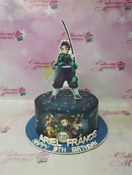 Demon Slayer Cake - 6104 – Cakes and Memories Bakeshop
