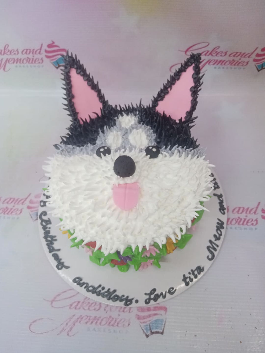 Dog Cake - 1121 – Cakes and Memories Bakeshop