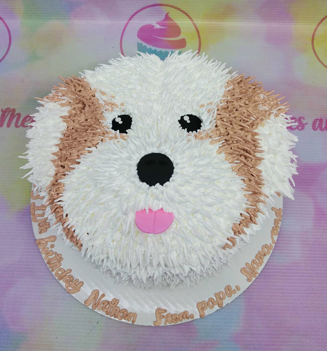 Dog Cake - 1123 – Cakes and Memories Bakeshop