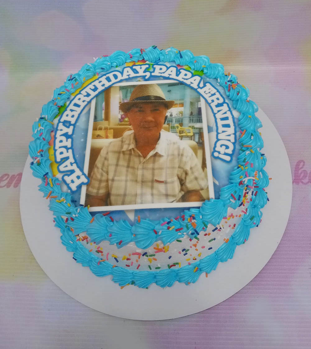 Edible Photo Birthday Cake - 6103 – Cakes and Memories Bakeshop