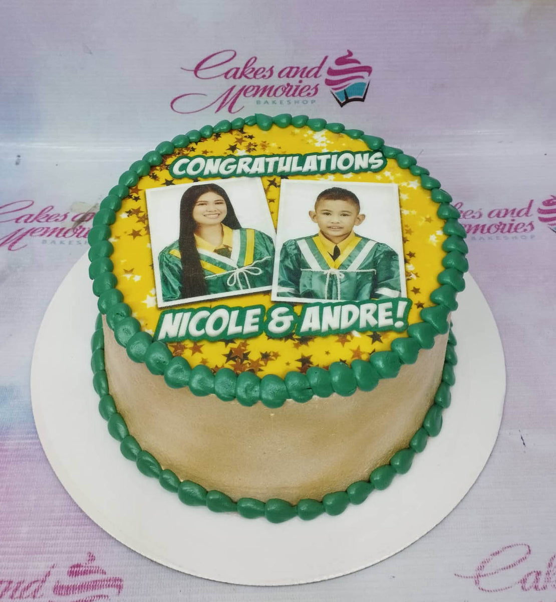 Edible Photo Congrats Cake - 6402 – Cakes and Memories Bakeshop