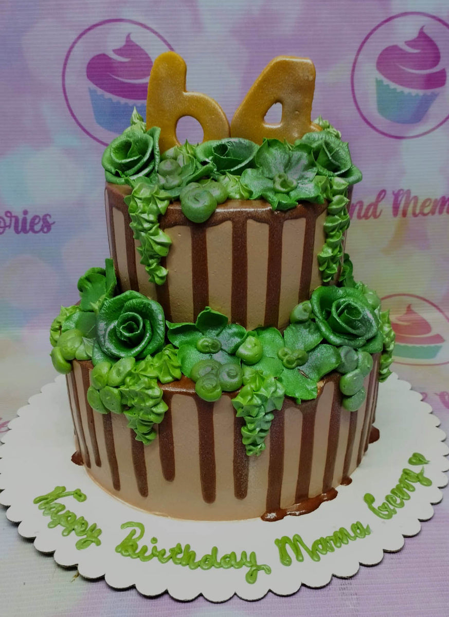 Garden Cake - 2211 – Cakes and Memories Bakeshop