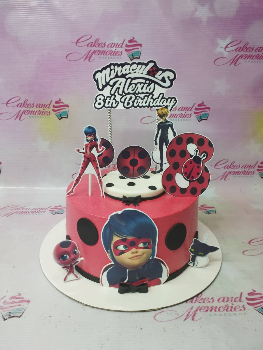 Lady Bug Cake - 1110 – Cakes and Memories Bakeshop