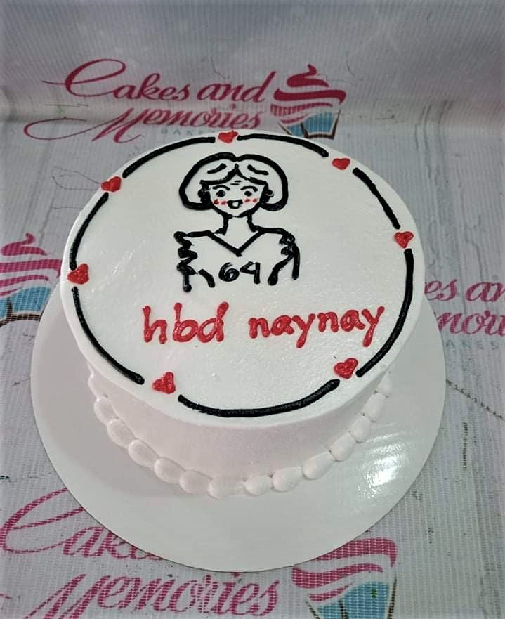 Minimalist Cake - 1166 – Cakes and Memories Bakeshop
