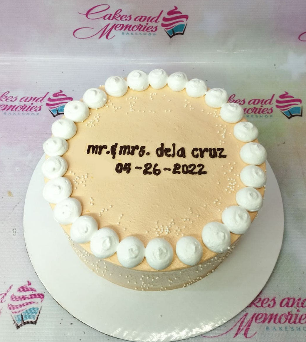 Minimalist Cake - 1205 – Cakes and Memories Bakeshop