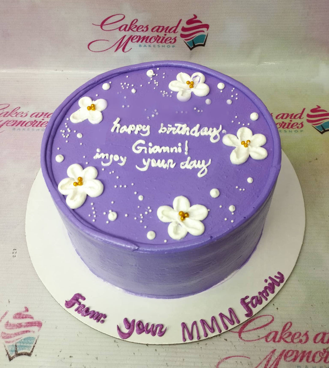 Minimalist Cake - 1216 – Cakes and Memories Bakeshop