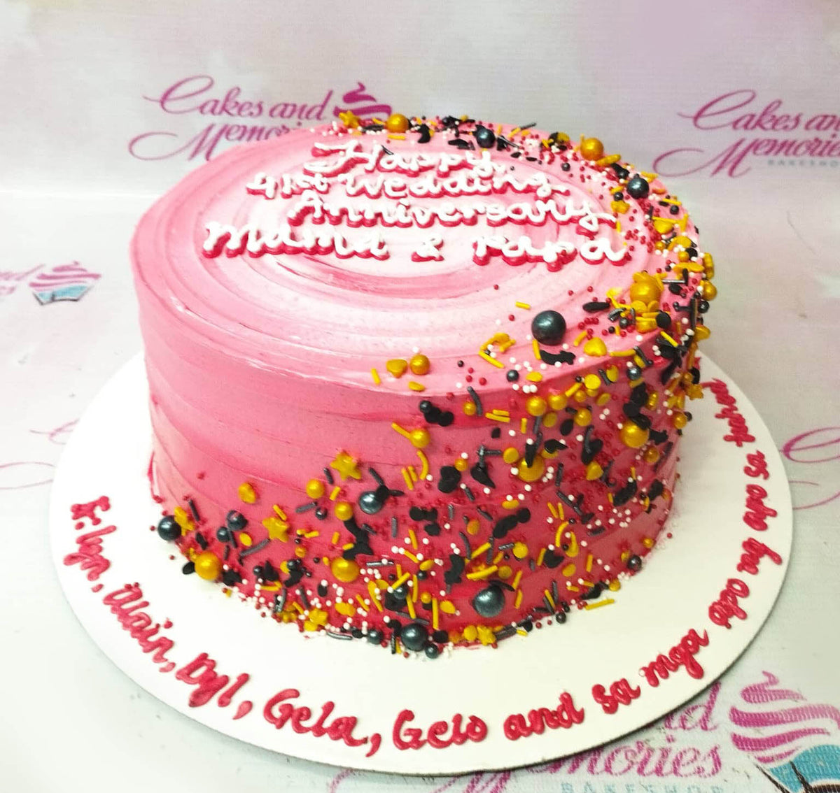Minimalist Cake - 1258 – Cakes and Memories Bakeshop