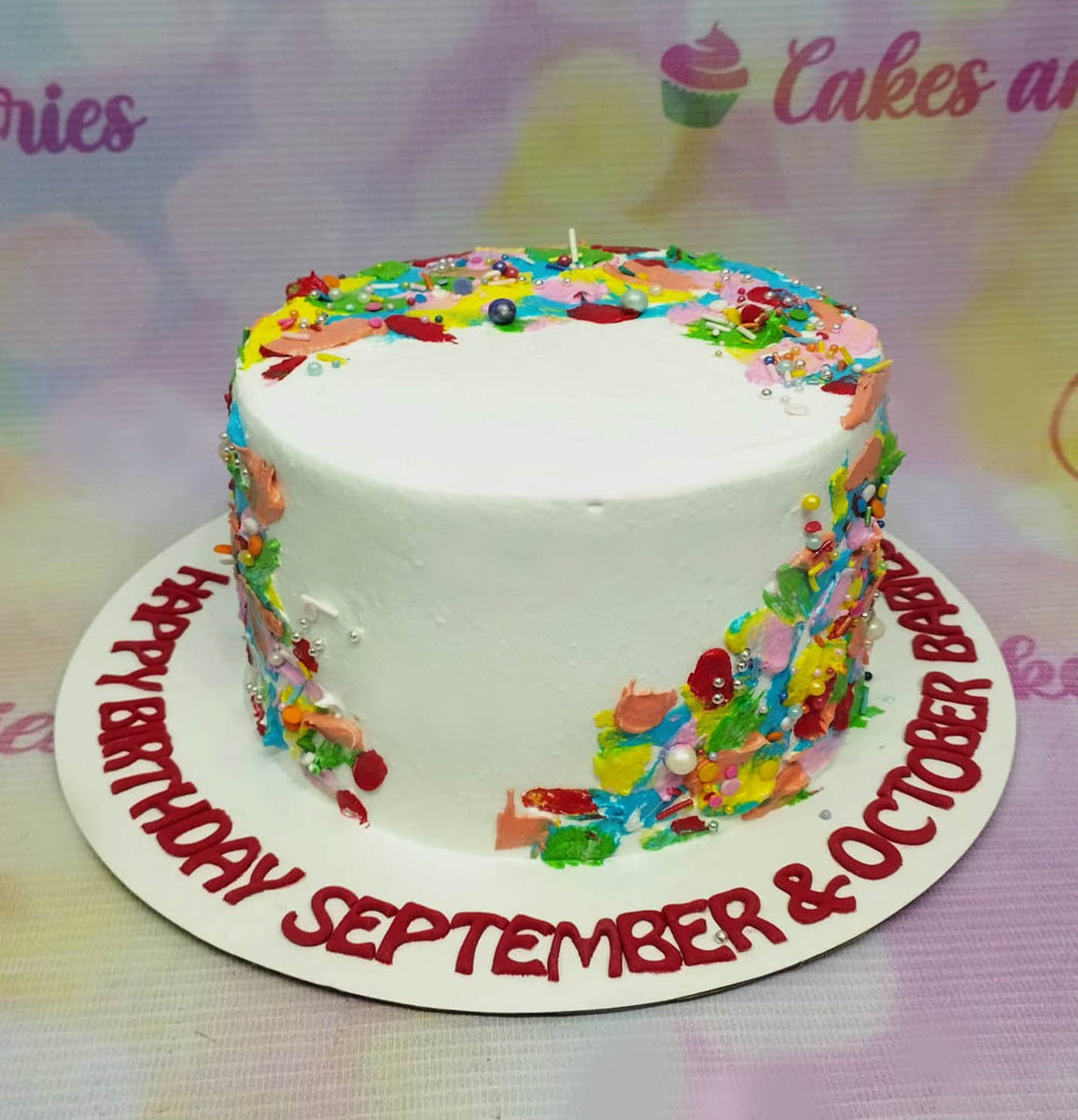 Minimalist Cake - 1275 – Cakes and Memories Bakeshop