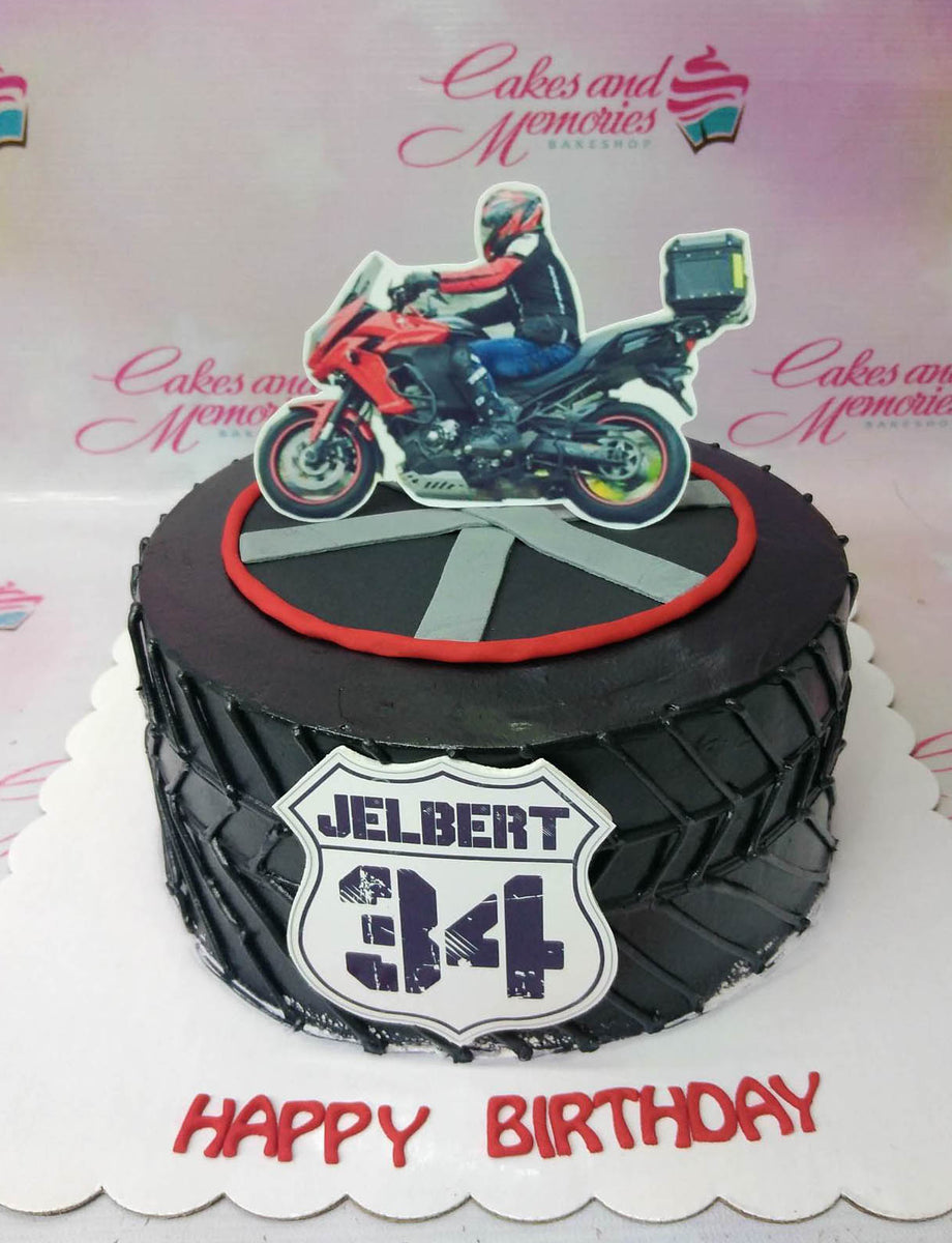 Motorcycle Cake - 1119 – Cakes and Memories Bakeshop