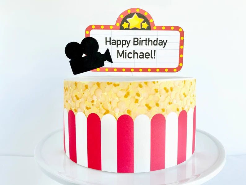 Movie Cake - 1101 – Cakes and Memories Bakeshop