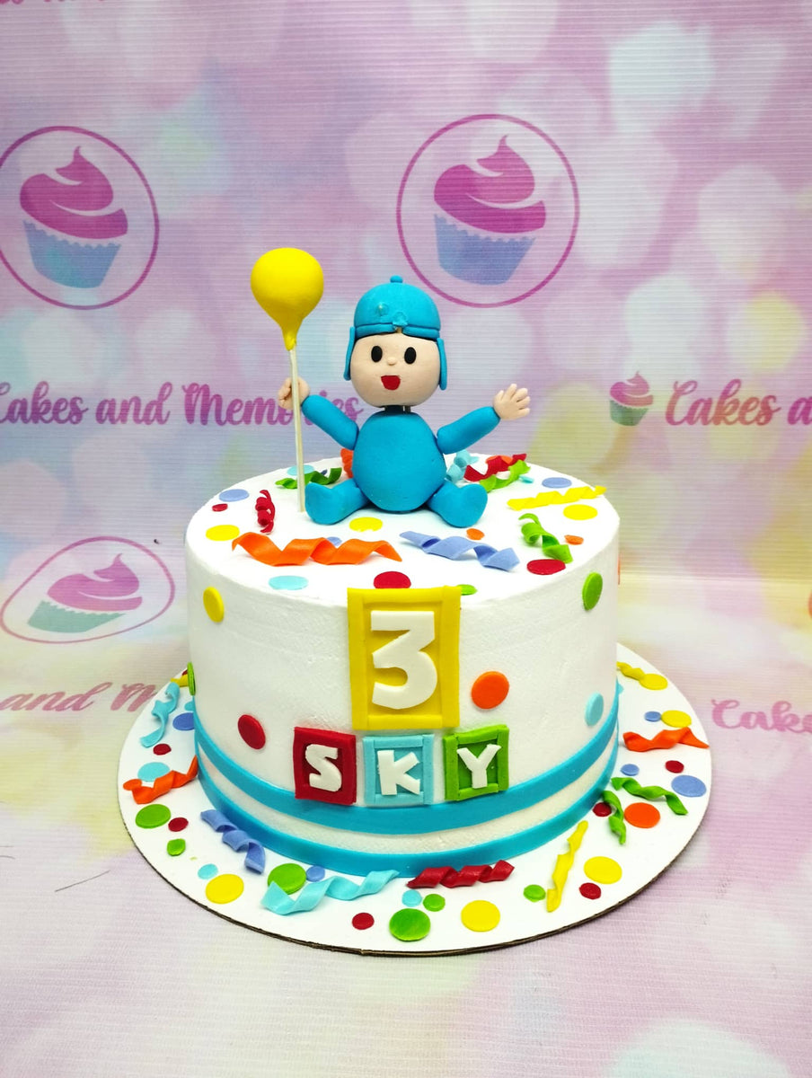 Pocoyo Cake - 1103 – Cakes and Memories Bakeshop